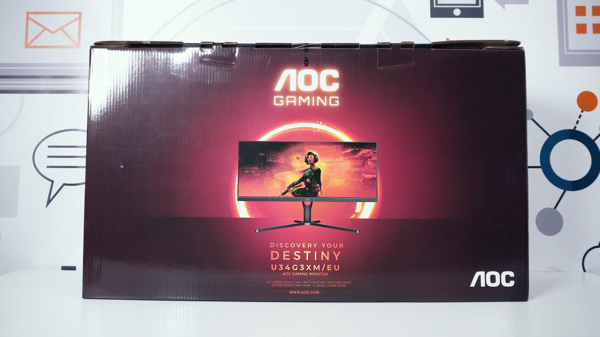 AOC U34G3XM – Monitor ultra-wide, pentru gaming, la preț accesibil